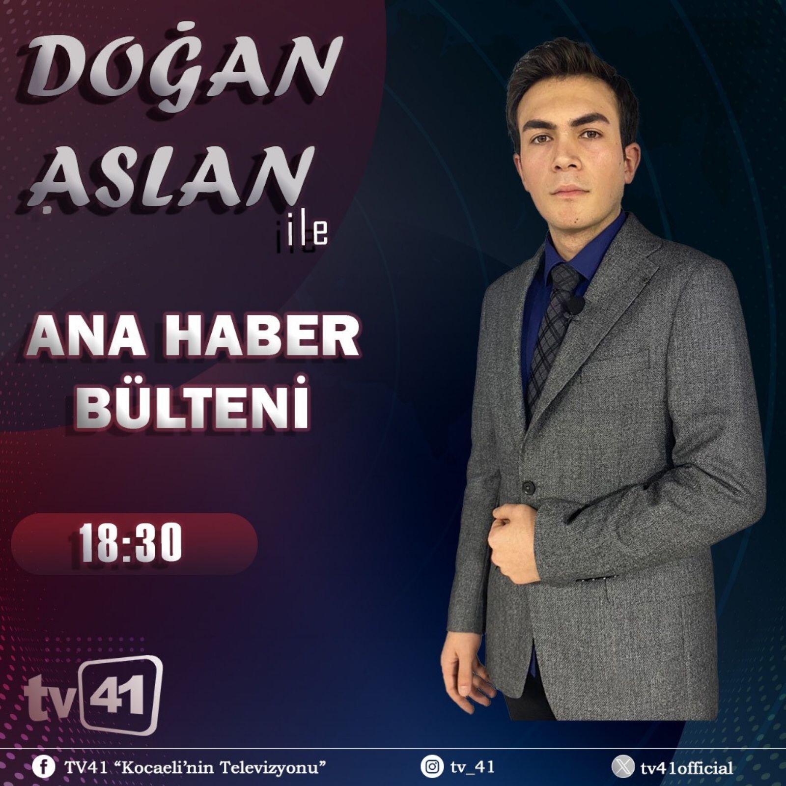 DOĞAN ASLAN İLE HAFTA SONU ANA HABER BÜLTENİ – TV41